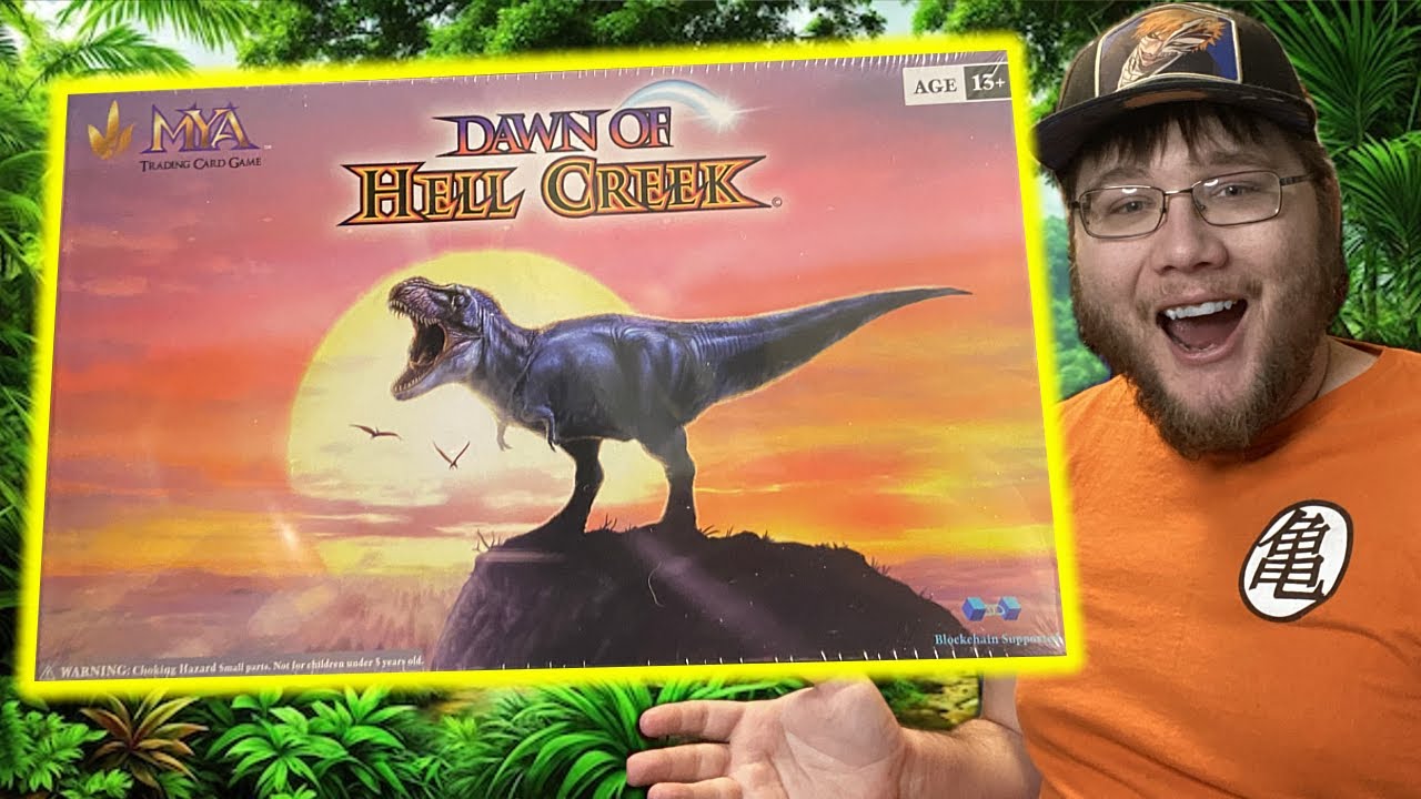 Dinosaurs Unleashed! MYA Trading Card Game Dawn of Hell Creek