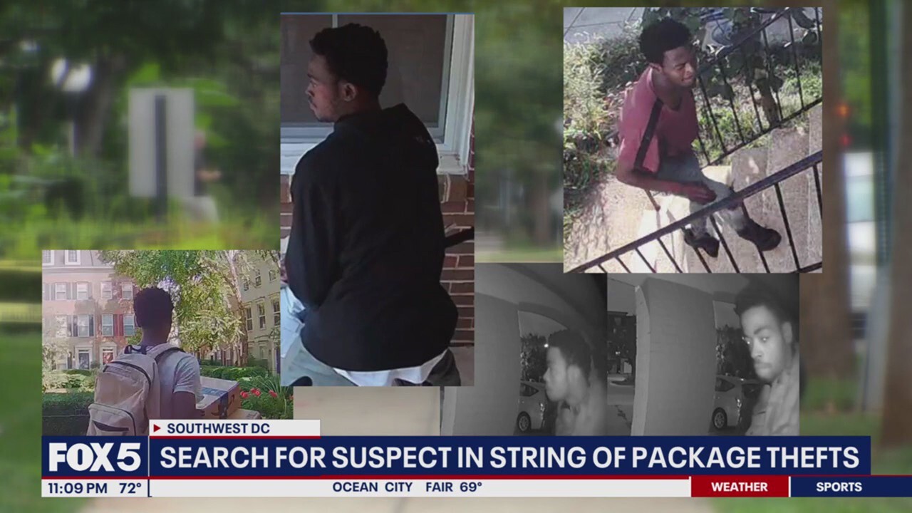 DC police seek suspect in string of package thefts