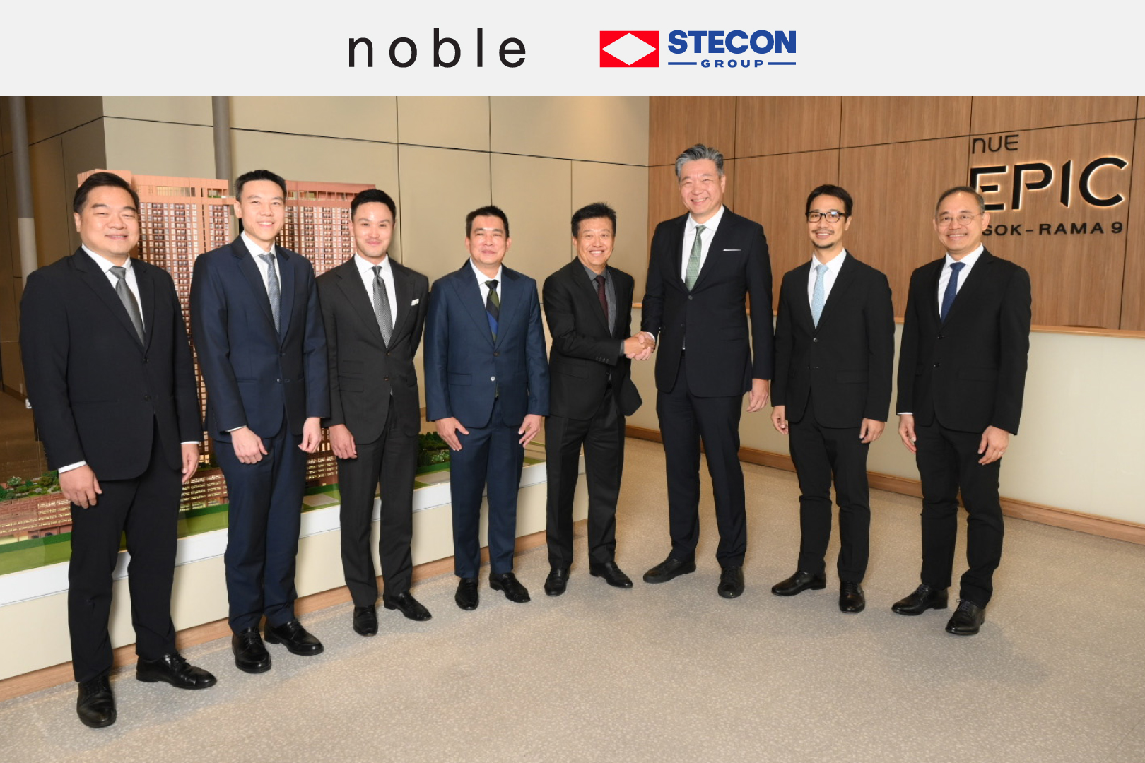 โนเบิล เปิดดีล STECON ถือหุ้น 50% คอนโดฯ ‘นิว เอปิค อโศก–พระราม 9’