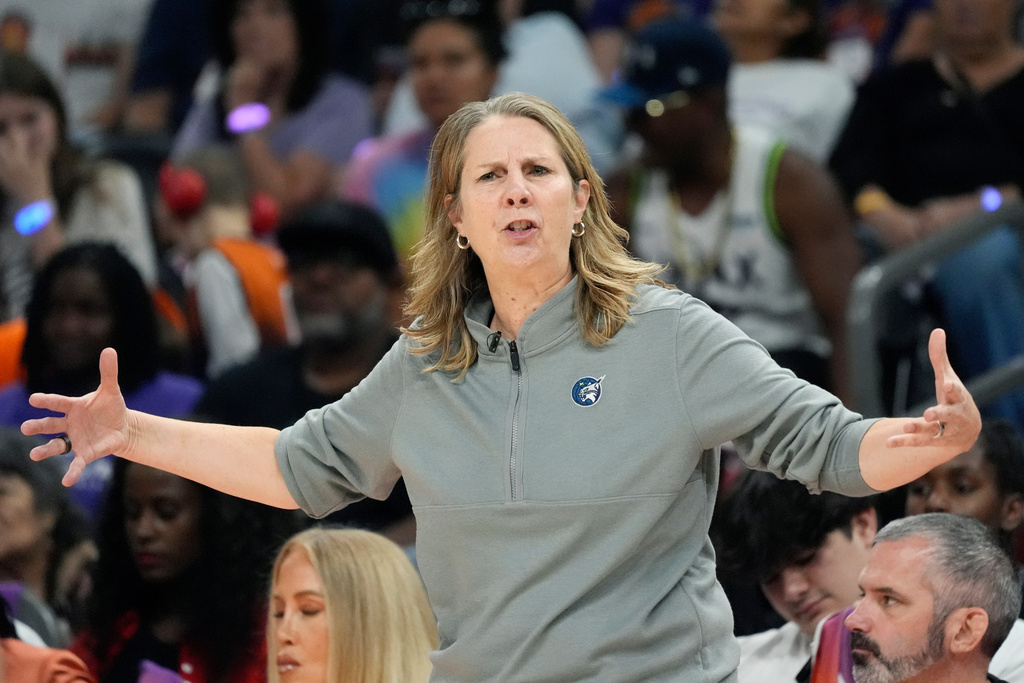 WNBA fines Minnesota coach Cheryl Reeve a record $15,000 for conduct ...