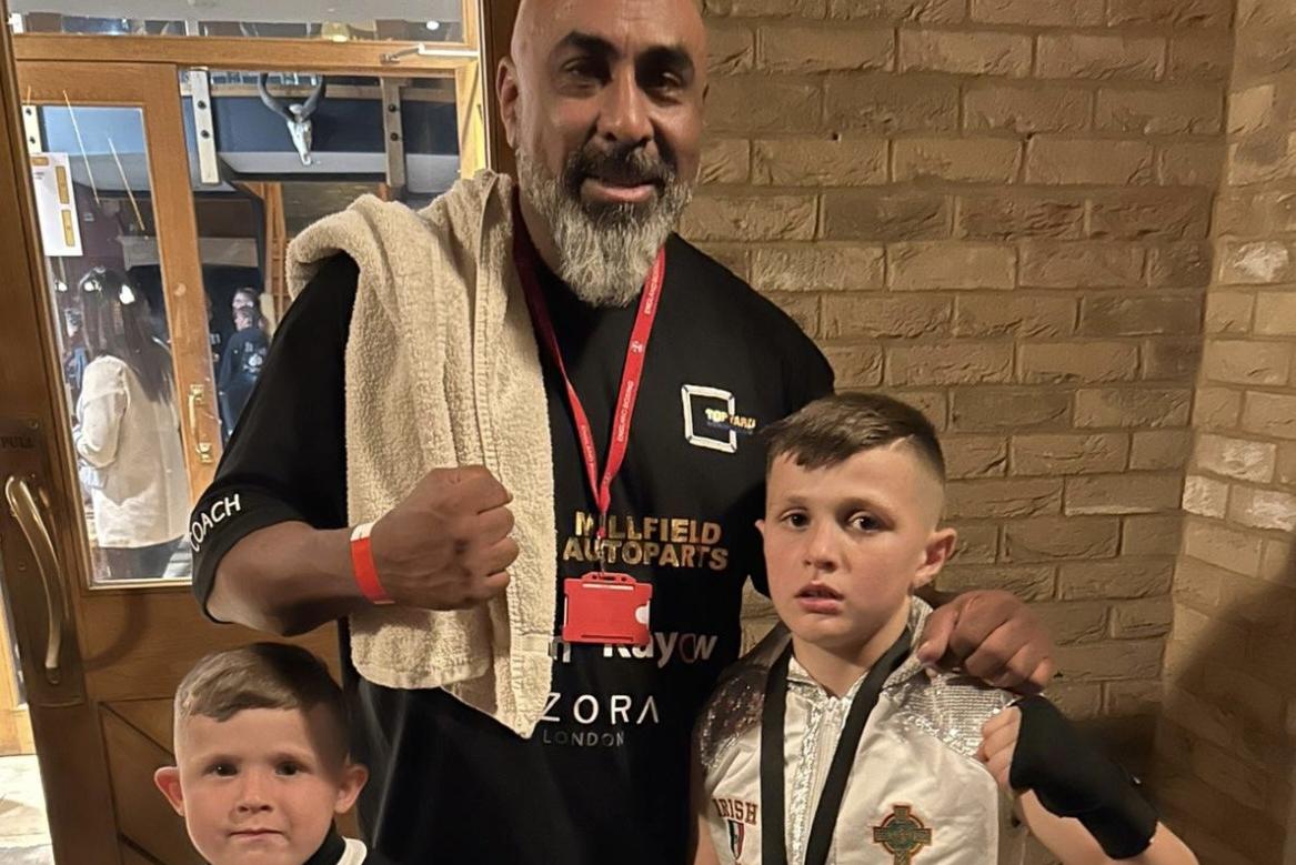 Top Yard's 10 year-old boxer is four-some, Tom the triathlon completes ...