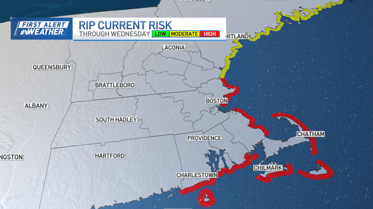 Tropical activity brings strong winds, rip currents to New England this ...
