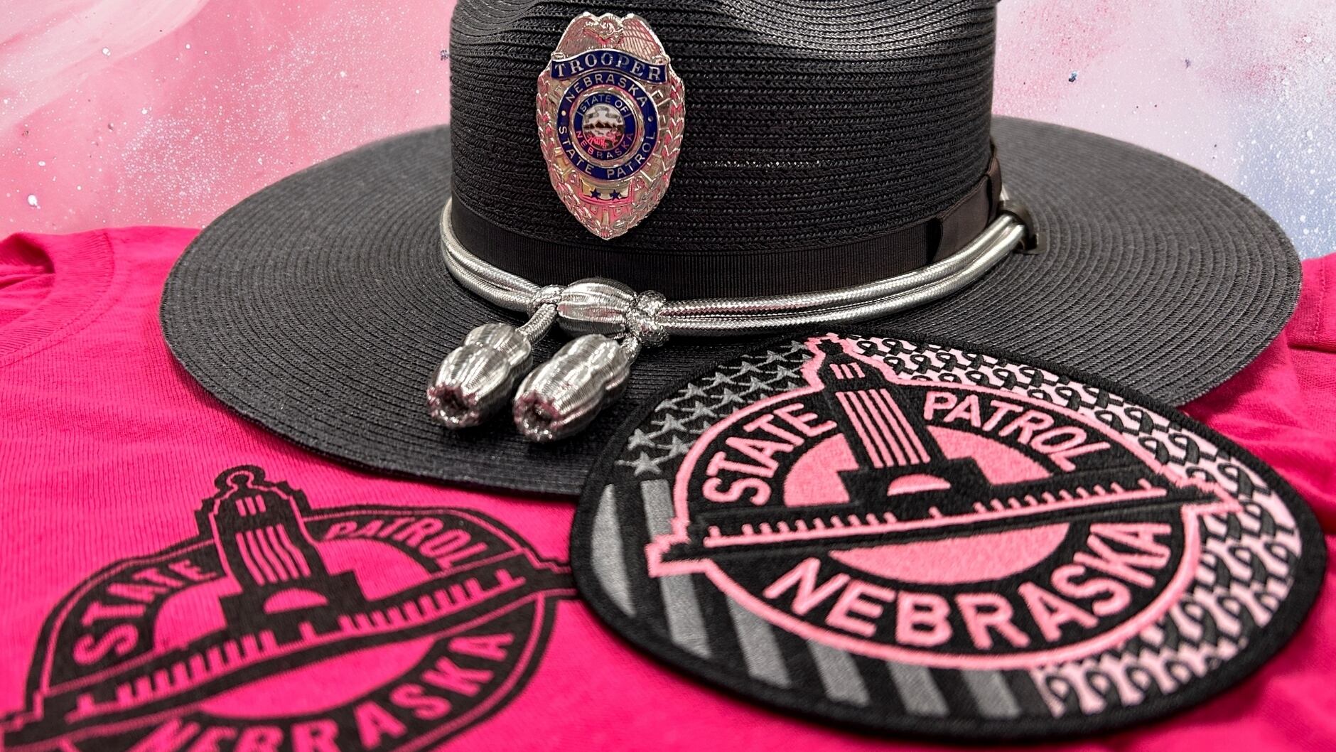 Nebraska State Patrol honors cancer survivors with Pink Patch Project