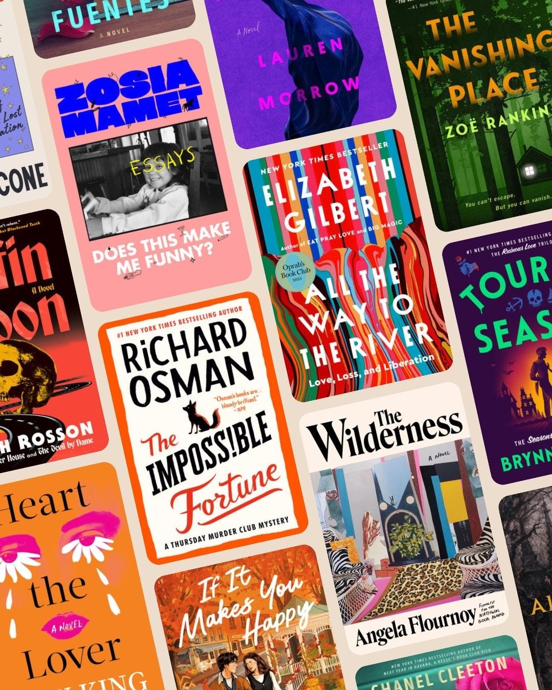 Need a new book? Here are 15 to read next, from cozy romance to memoir