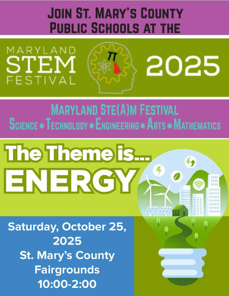 Energy Sparks STEAM Fun at SMCPS Festival