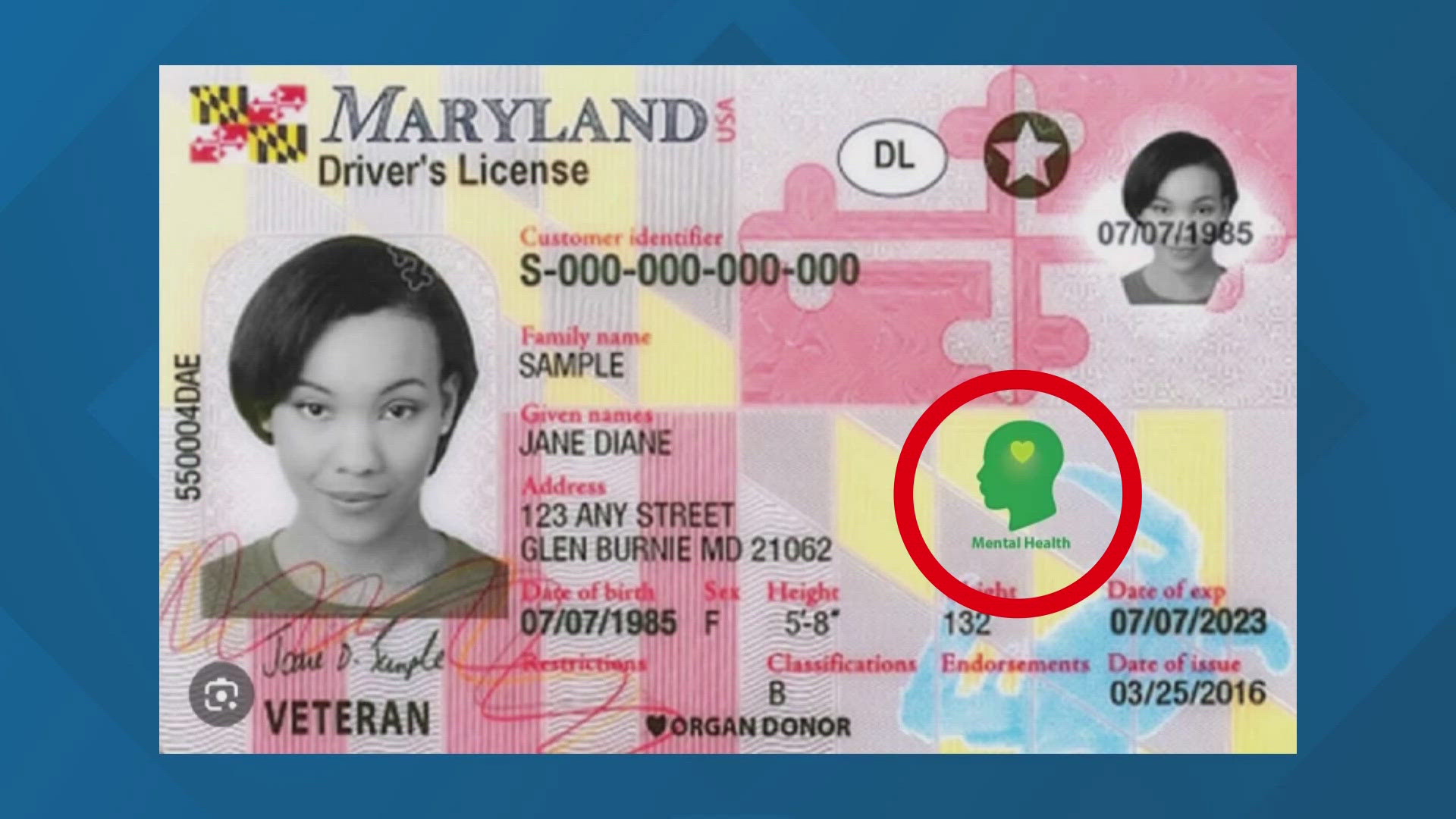 Maryland ID Symbols
