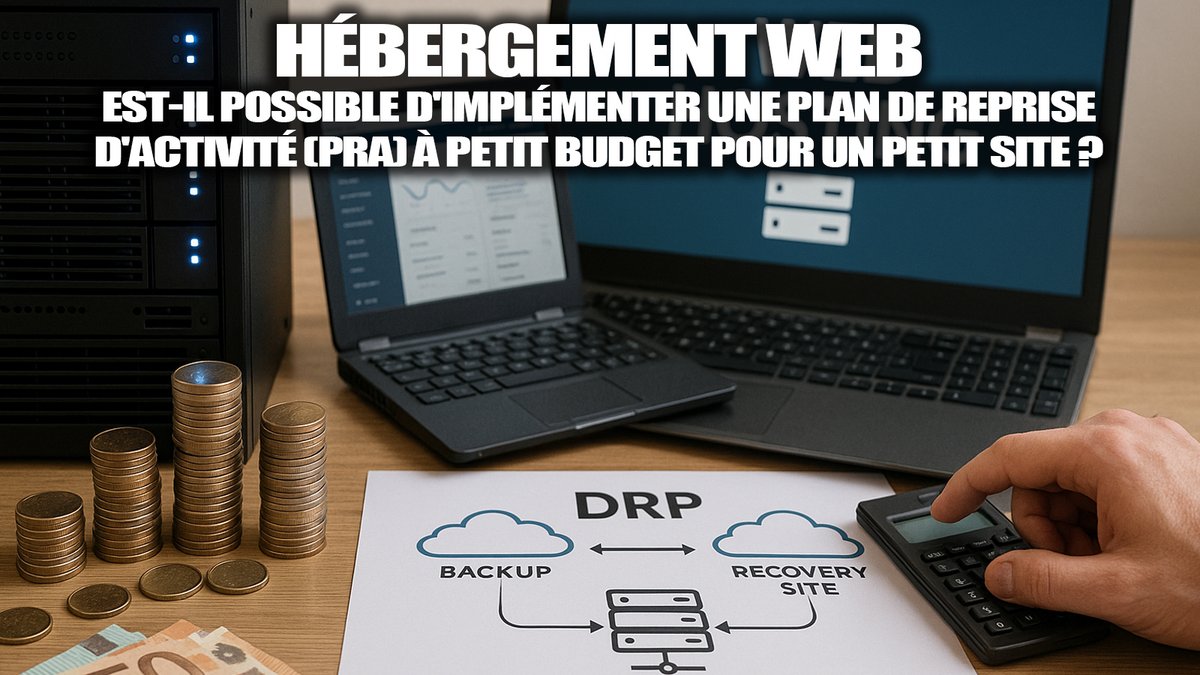 Hébergement web : est-il possible d'implémenter une Plan de Reprise d ...