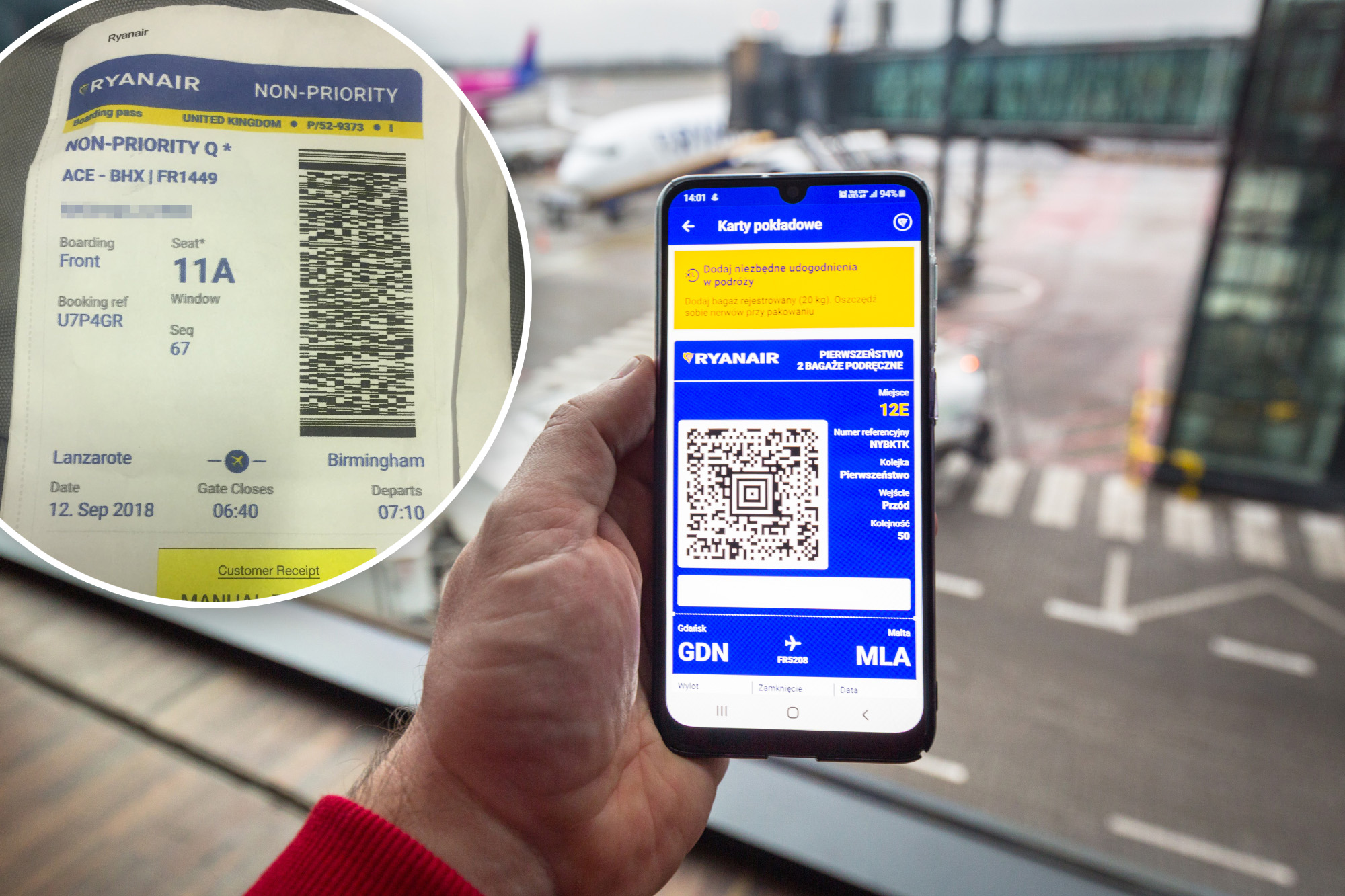 This airline is eliminating paper boarding passes in just six weeks ...