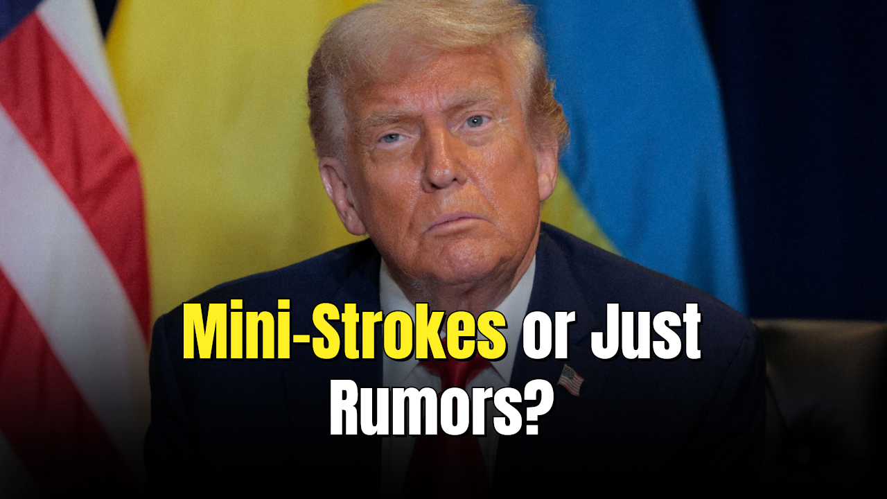 Fears for Trump's health: mini-strokes, fresh bruises