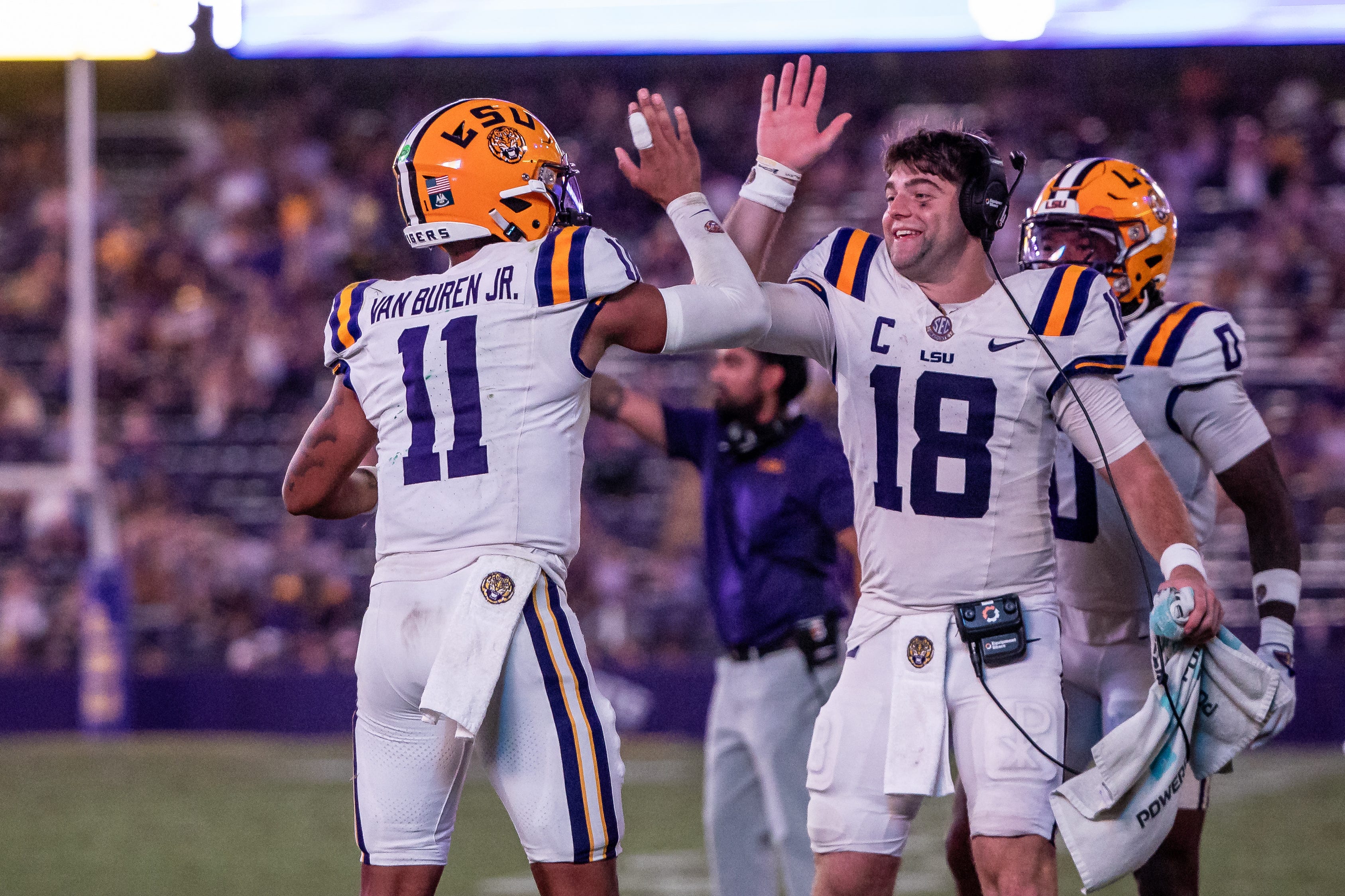 Who is LSU football's starting QB? Frank Wilson reveals LSU's plan at ...