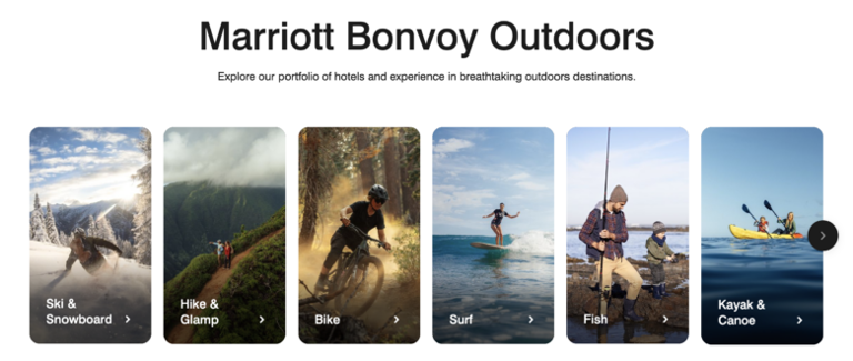 Marriott Launches a New Platform and Brand Emphasizing Outdoor Travel