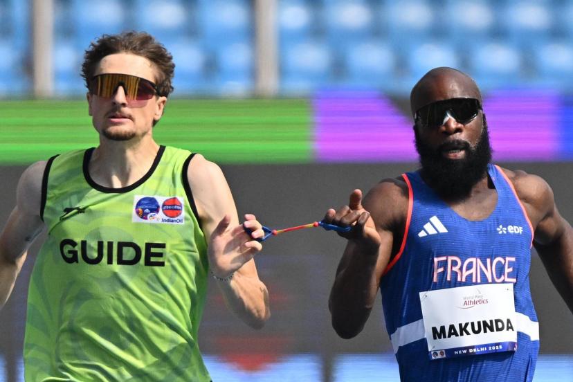 Trésor Makunda vice champion du monde du 400 m lors des Mondiaux ...