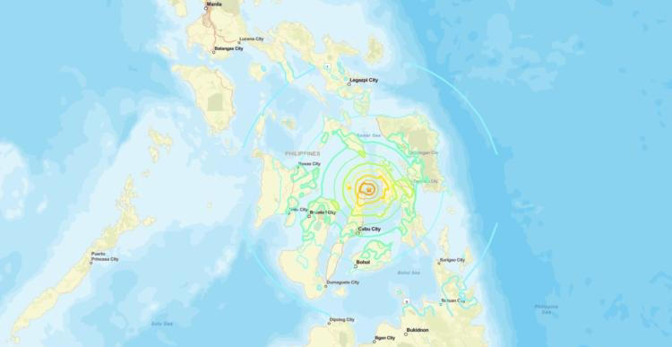 Un séisme de magnitude 6,9 a été enregistré aux Philippines
