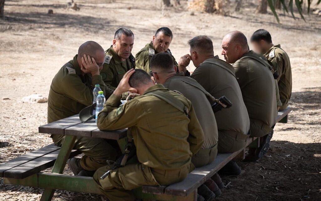 IDF chief instructs troops in Gaza to boost ‘vigilance and readiness ...