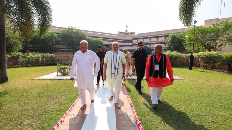 PM Narendra Modi to attend RSS centenary event in Delhi tomorrow; will ...