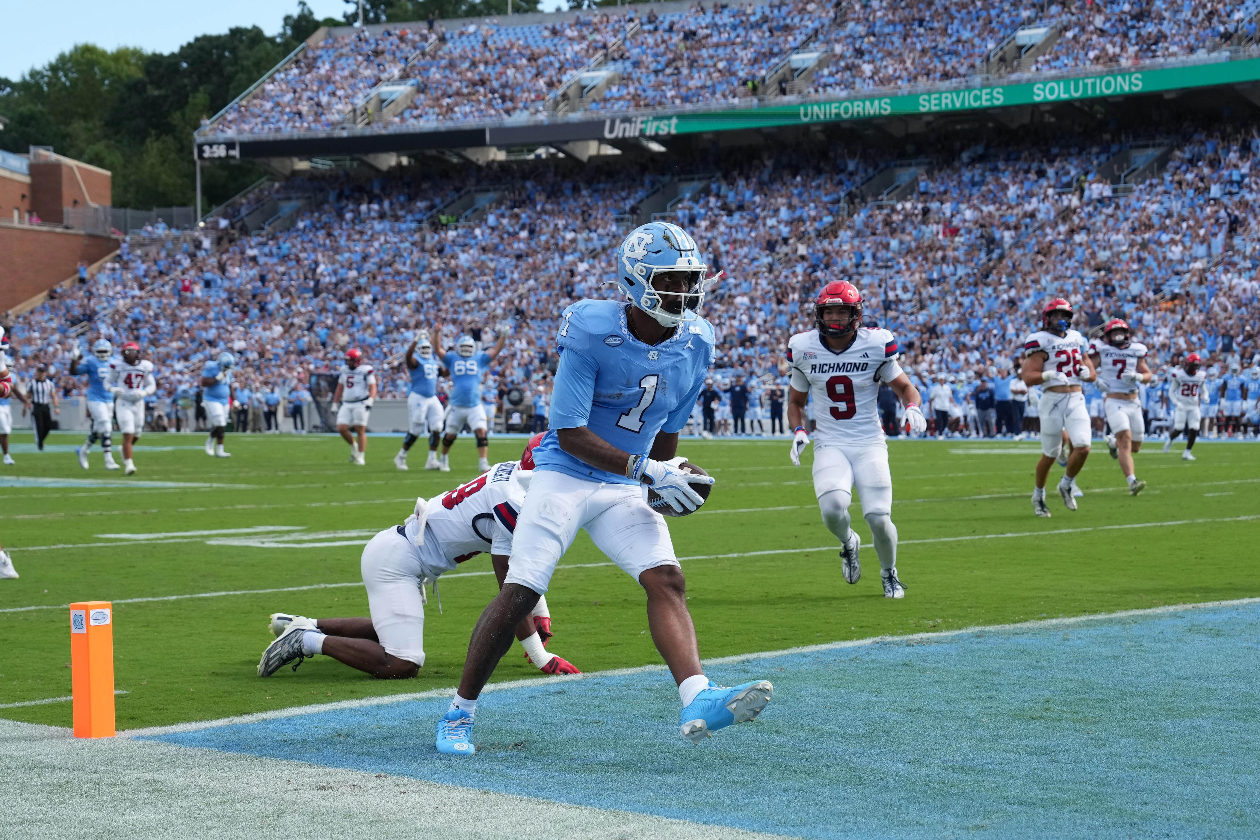UNC wide receiver Jordan Shipp says Gio Lopez chemistry crucial to big ...