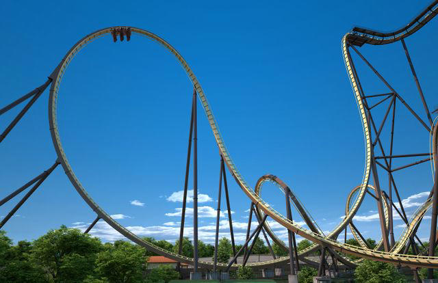 Six Flags Unveils Terrifying New 'Giga Dive' Roller Coaster Opening in 2026