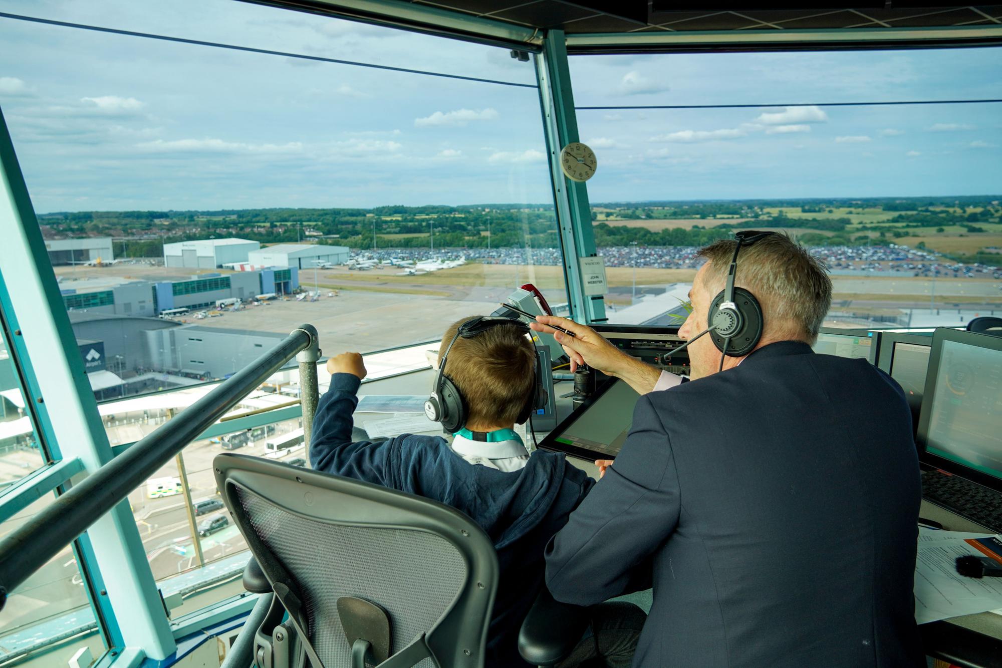 London Luton Airport inspires Tom’s towering ambitions