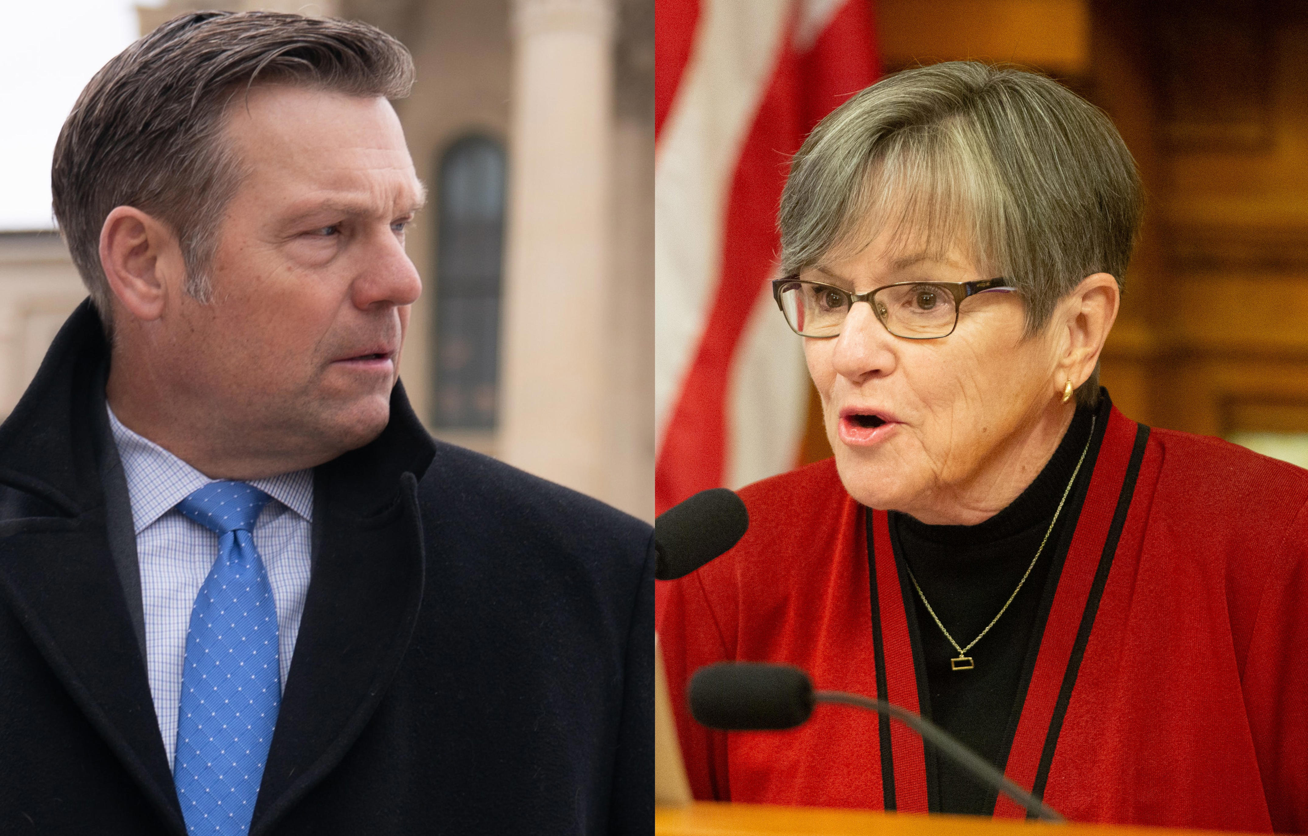 Kansas judge dismisses Kris Kobach's lawsuit against Laura Kelly over ...