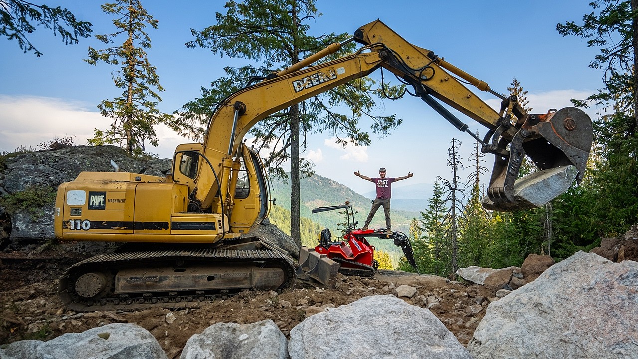 I bought a mountain to build an off grid boulder cabin!