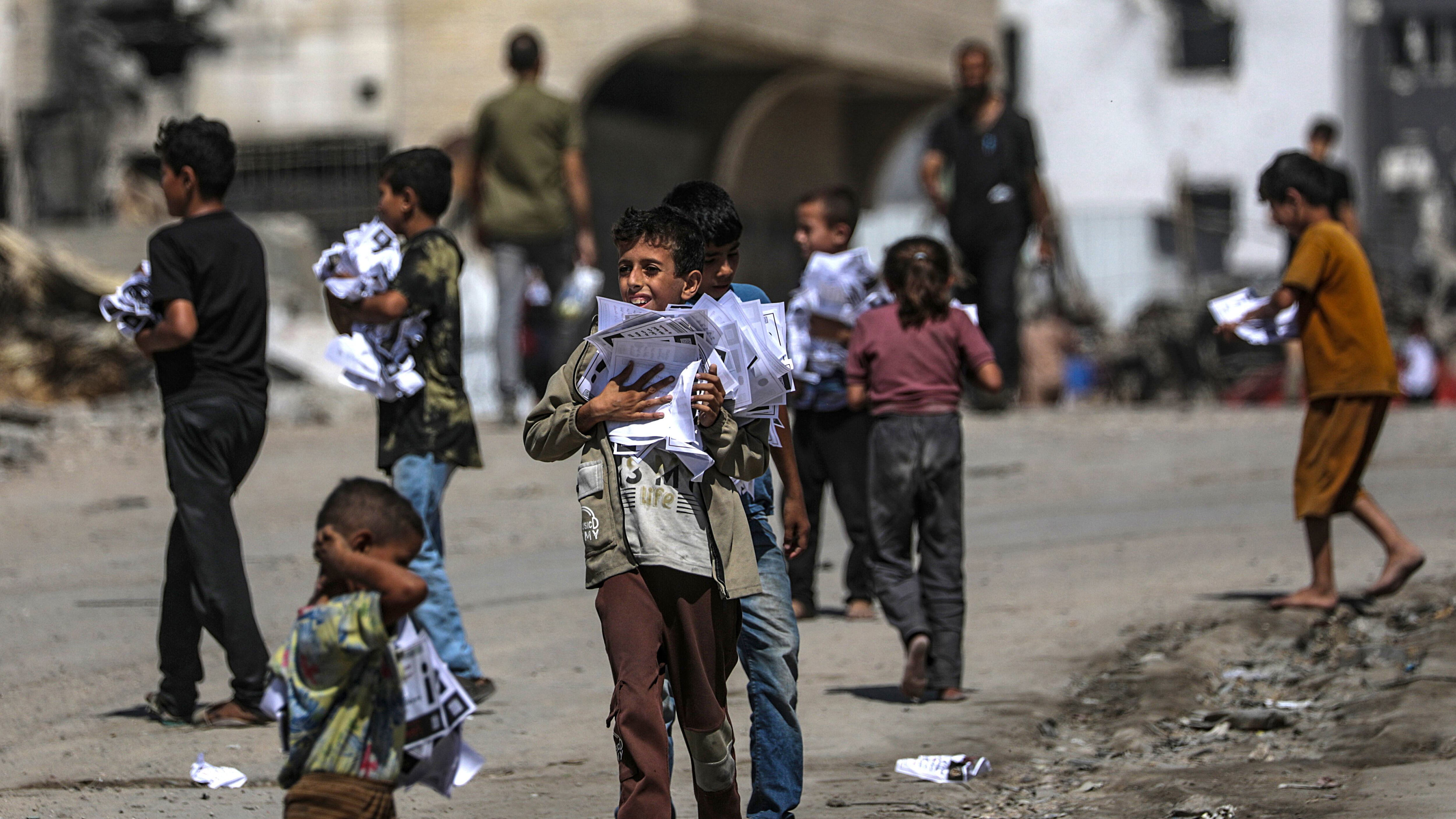 Gazans trapped by two years of war cautiously welcome Trump’s peace plan