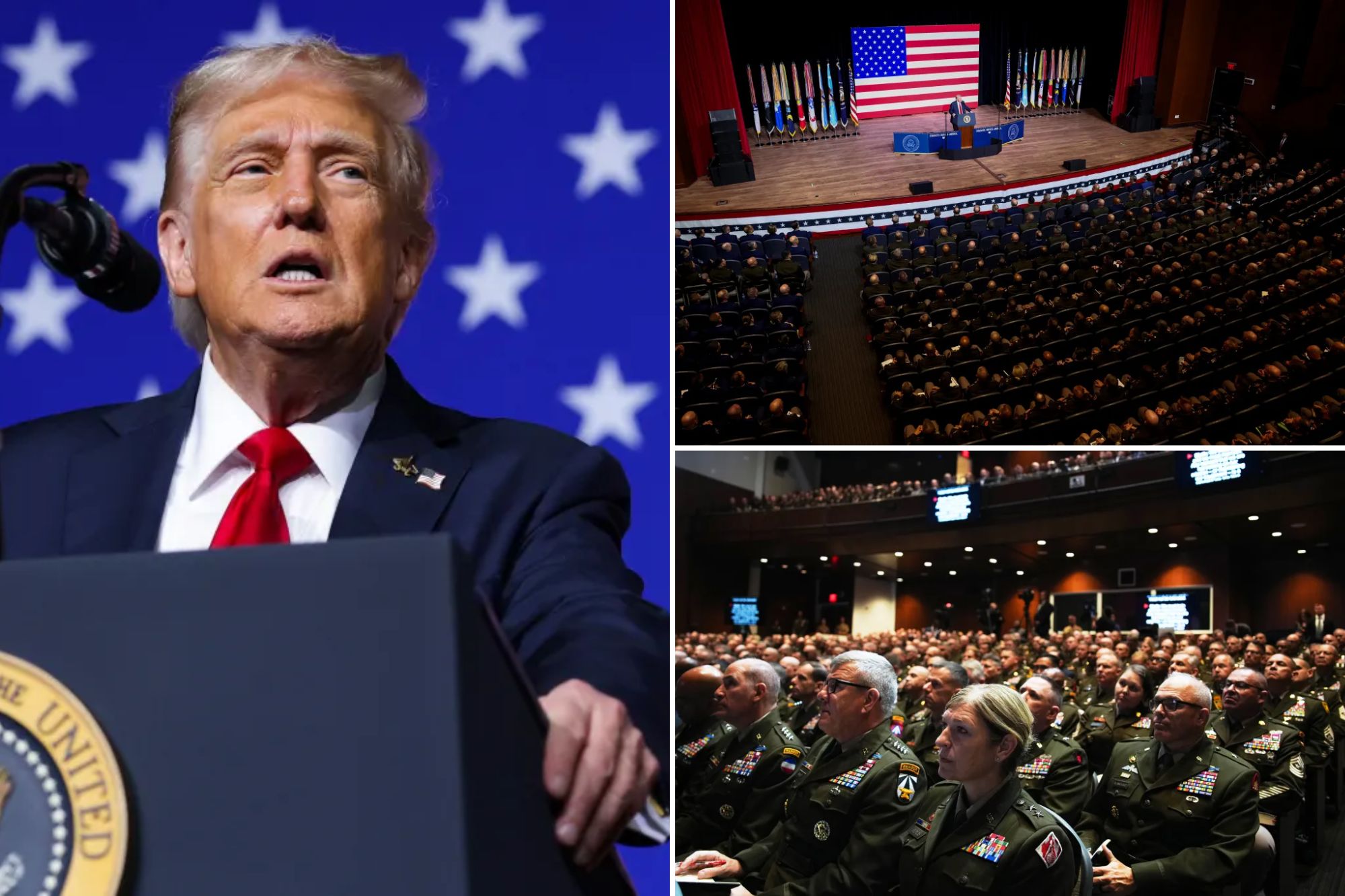 Trump threatens foes and ‘enemy from within’ while demanding Nobel ...