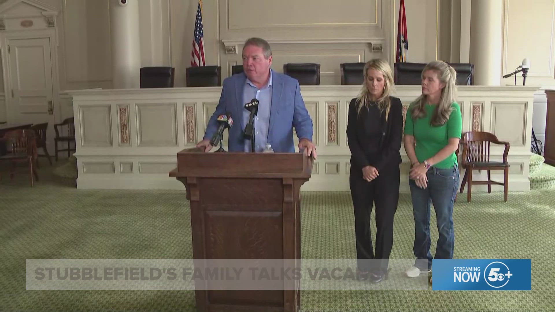 Full press conference | Sen. Stubblefield's family opposes governor's ...