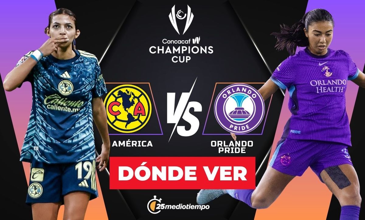 América vs Orlando Pride EN VIVO | Partido Concachampions Femenil 2025