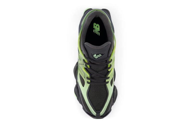 New Balance 9060 X Drops In Bold ‘Green/Black’ And ‘Silver/Black ...