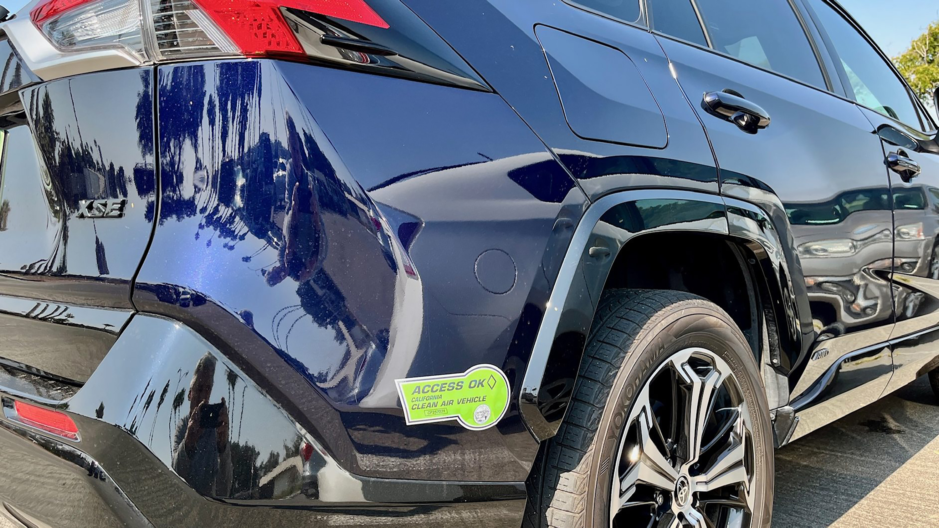 Buh-bye: Stickers that allow EV drivers to travel solo in car pool ...