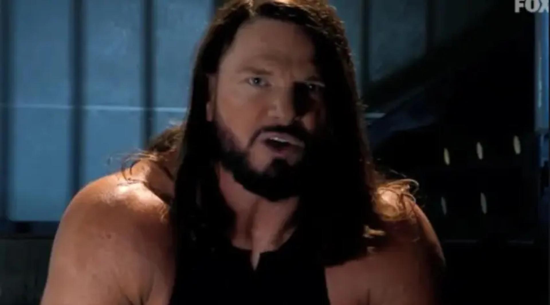 AJ Styles recalls a special gift from The Undertaker