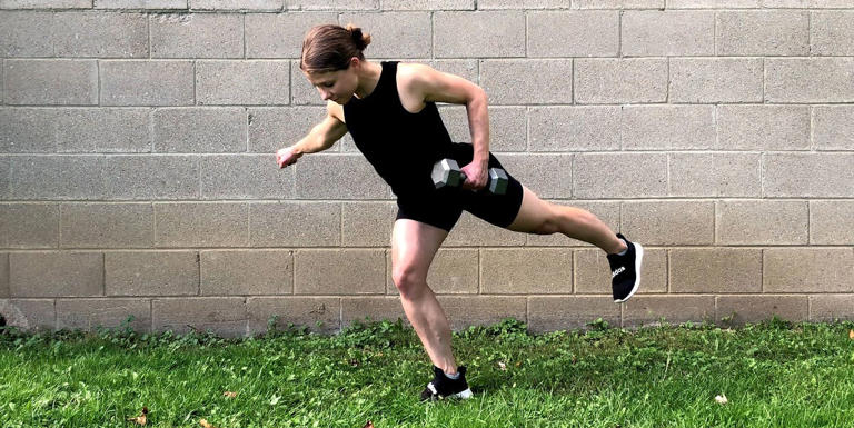 Stop Hunching Over Your Handlebars—This Six-Move Dumbbell Workout Can ...