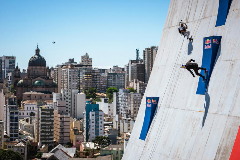 Red Bull and Prada place "world's largest ramp" on sloped Brazilian ...