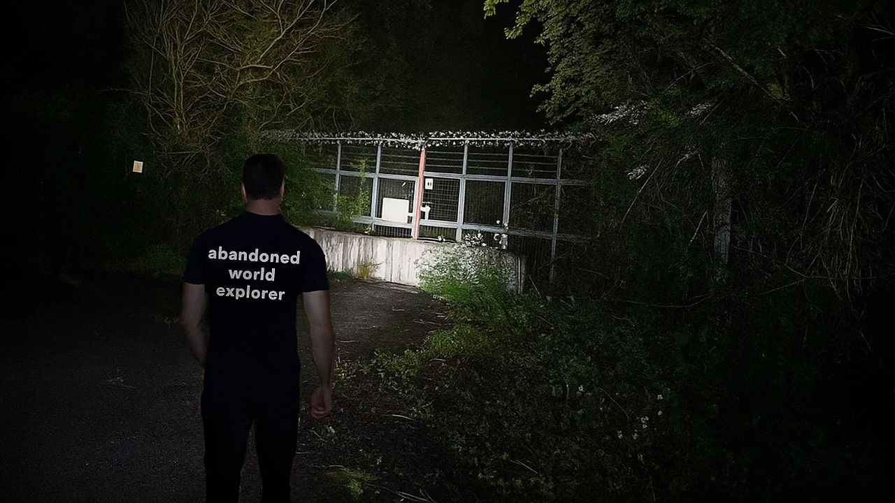 We downloaded Randonautica again and found our stalker!