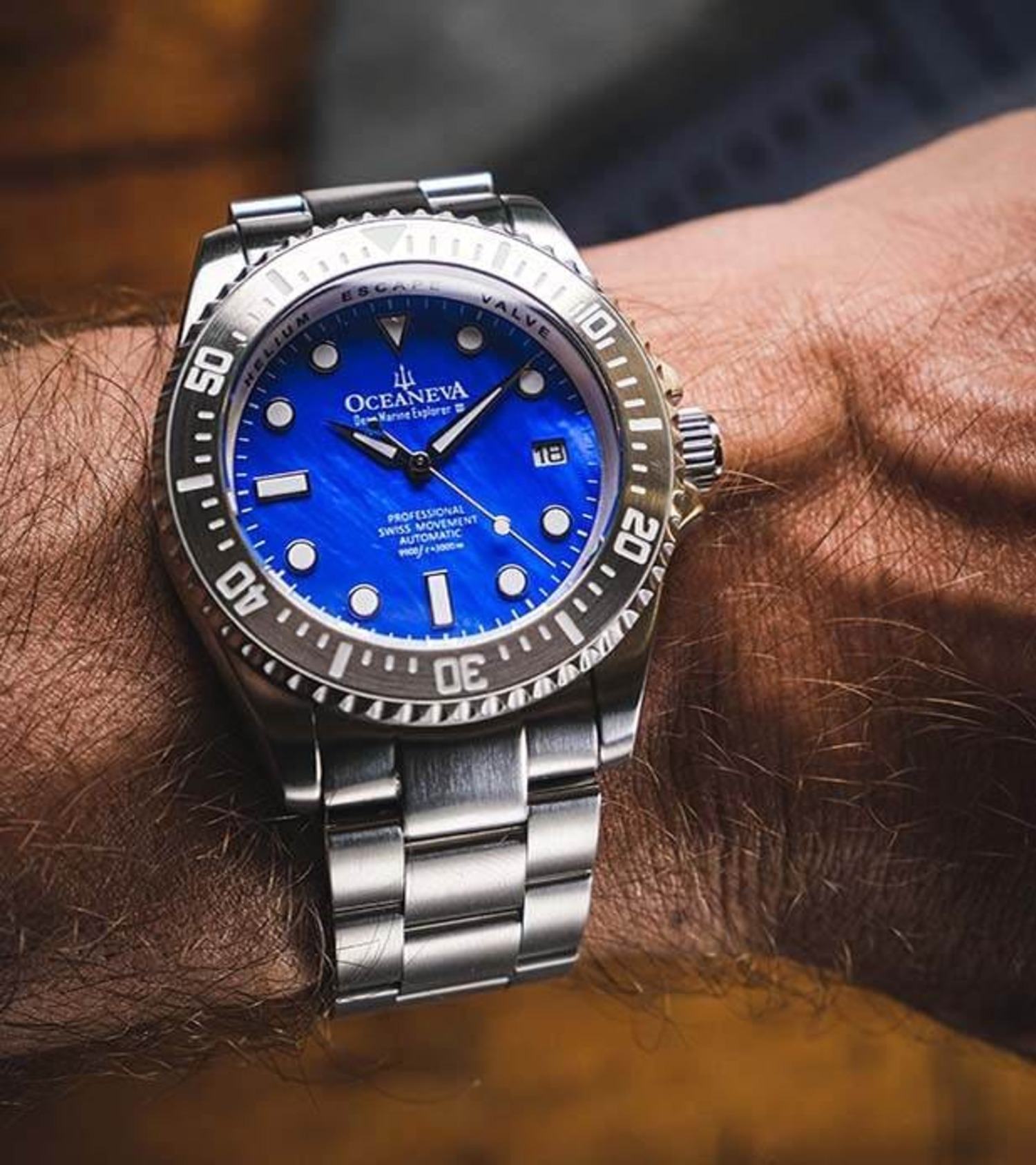 Oceaneva unveils the elegant new Deep Explorer dive watch