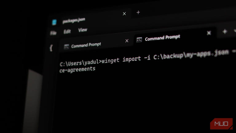 I rebuilt my Windows setup in minutes using Winget's export and import ...