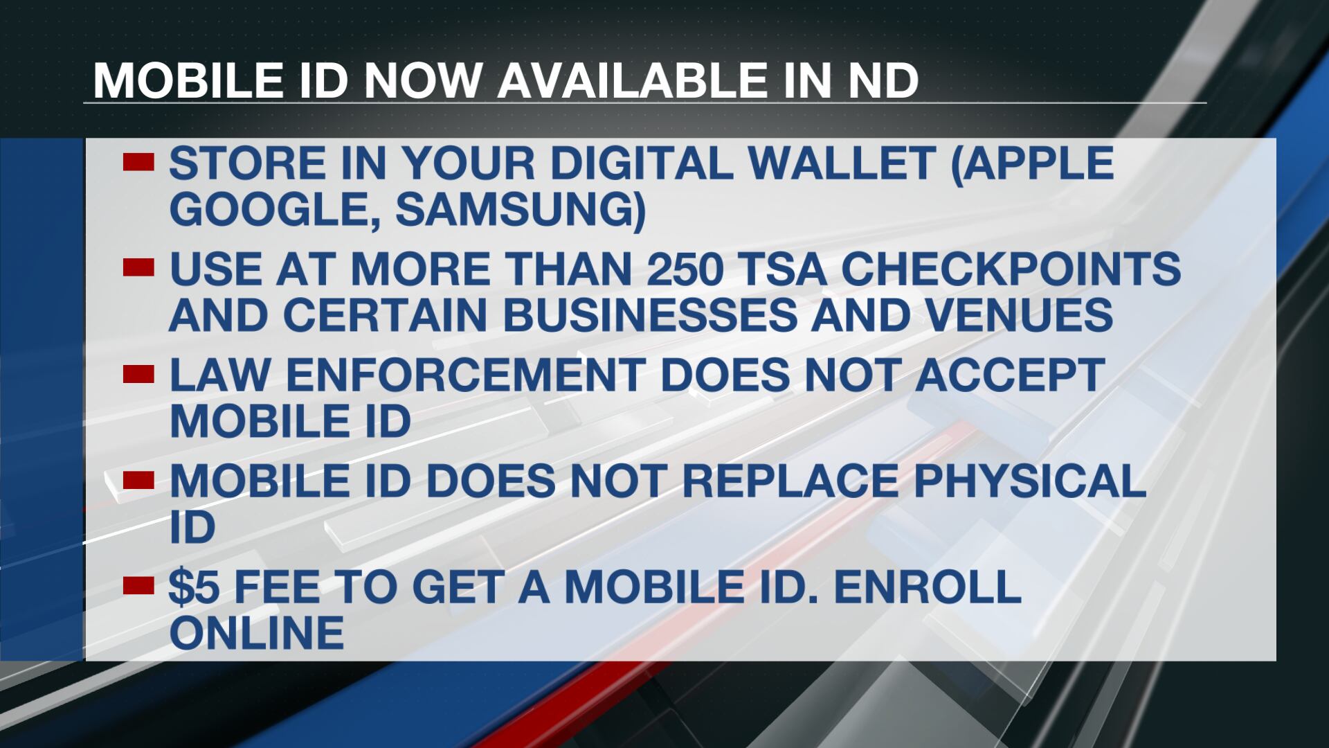 North Dakota rolls out mobile driver’s license