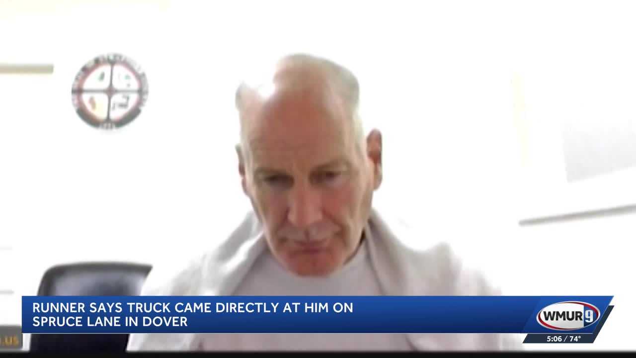 Dover man arrested after allegedly driving at jogger