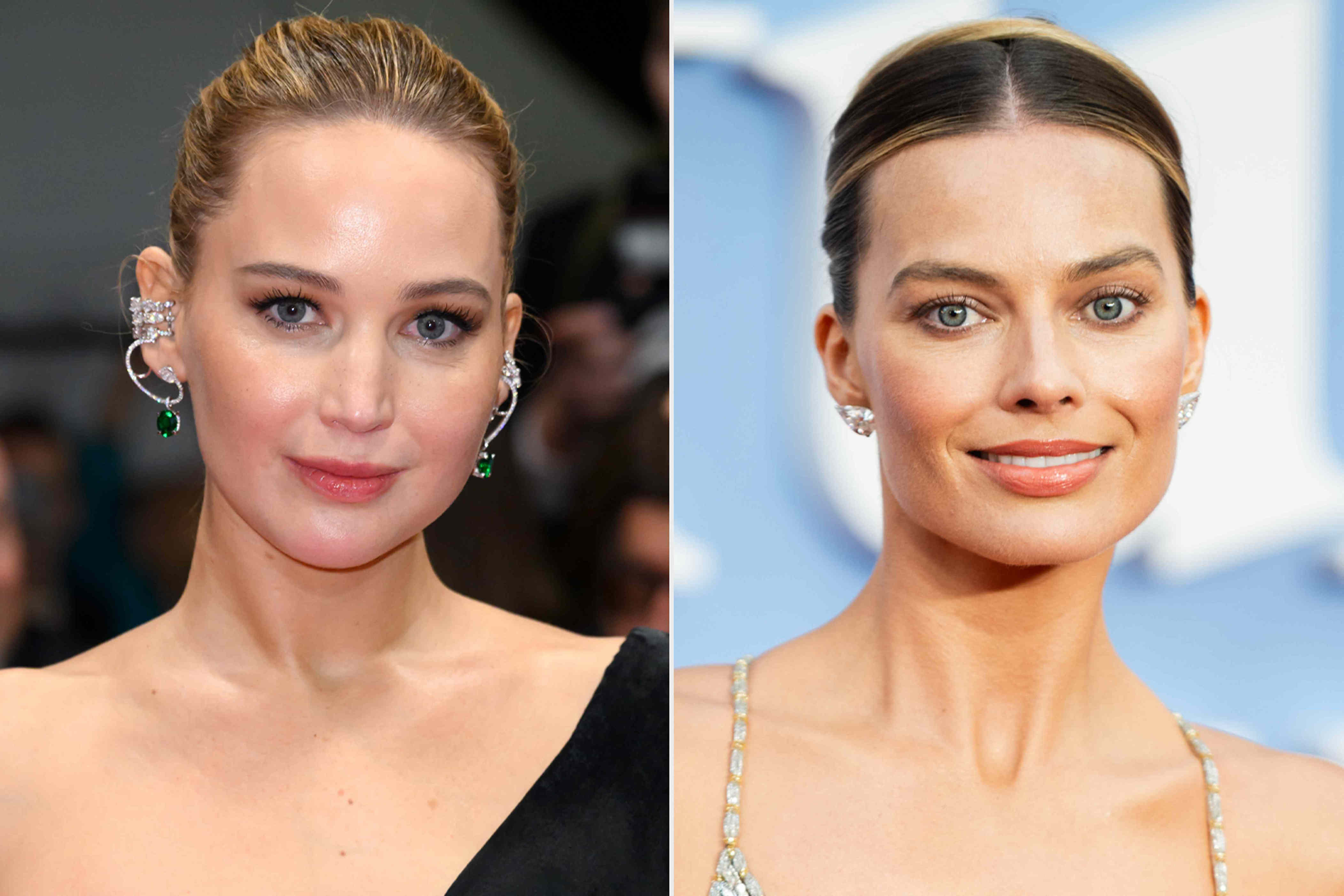 Jennifer Lawrence and Margot Robbie wore the relaxed pants style that ...