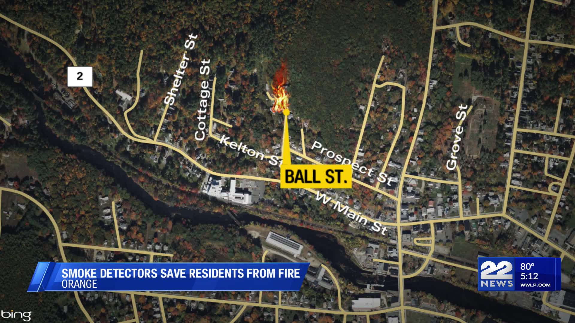 Smoke detectors help save Orange residents from fire