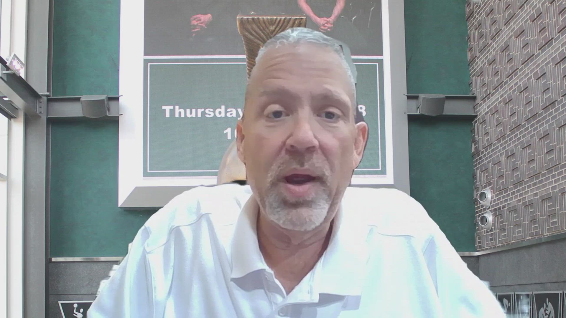 Michigan State Hockey Coach Adam Nightingale has the Ice on FIRE