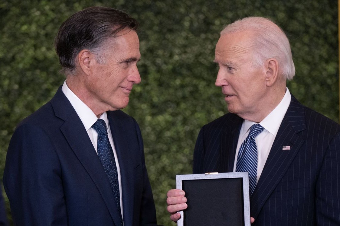 Mitt Romney says he urged Biden to pre-emptively pardon Trump