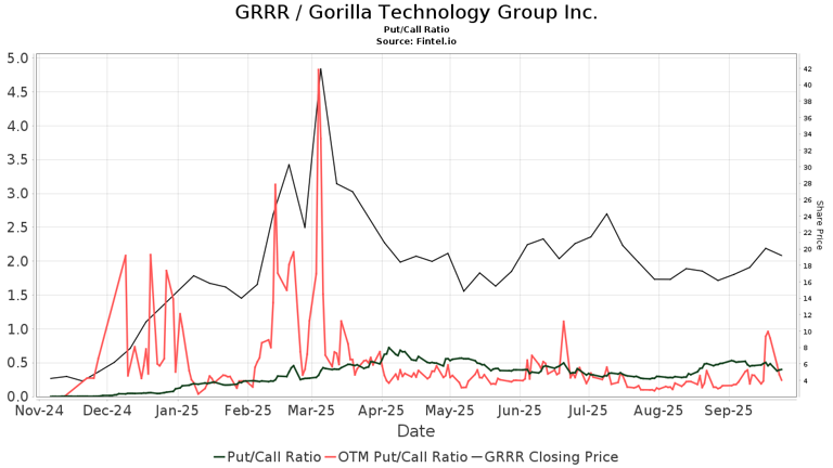 Gorilla Technology Group (GRRR) Price Target Increased by 28.07% to 37.23