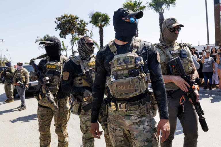 That's why they're masked—who's hiding behind Trump's ICE army?