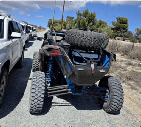 Border Patrol seizes over 50 pounds of meth hidden in UTV spare tire