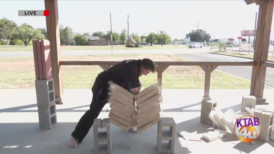 Martial arts champion Larry Fields brings breaking demonstration to KTAB 4U