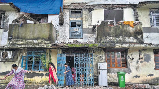Slab collapse in Andheri’s idyllic P&T Colony exposes rot within