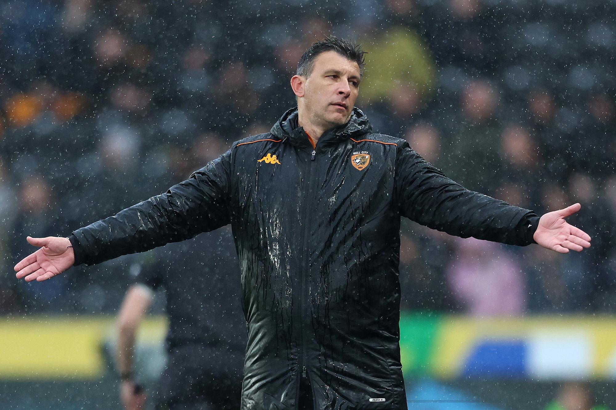 Hull City chief on what he said at half-time against Preston, 'fighter ...