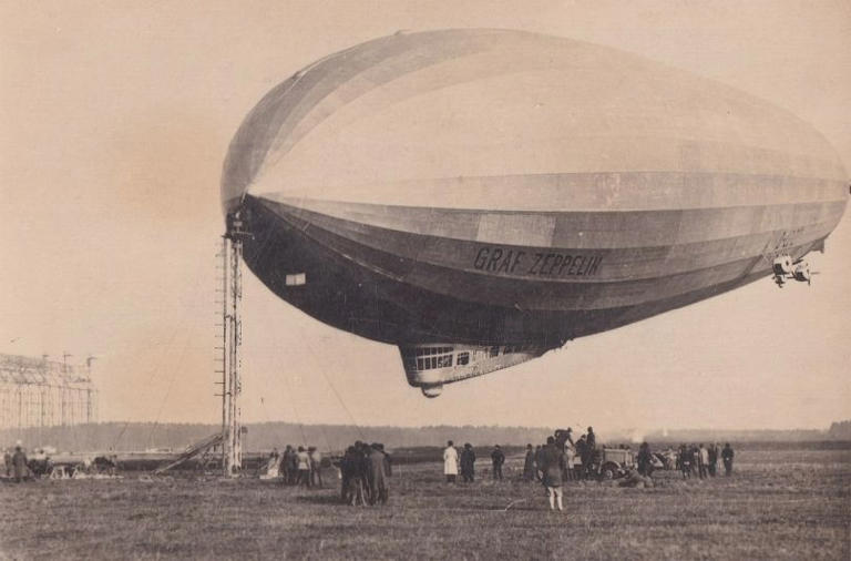 Un nuevo libro revela los relatos del primer viaje en dirigible ...