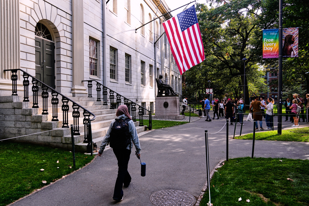Trump says his administration is close to reaching a deal with Harvard ...